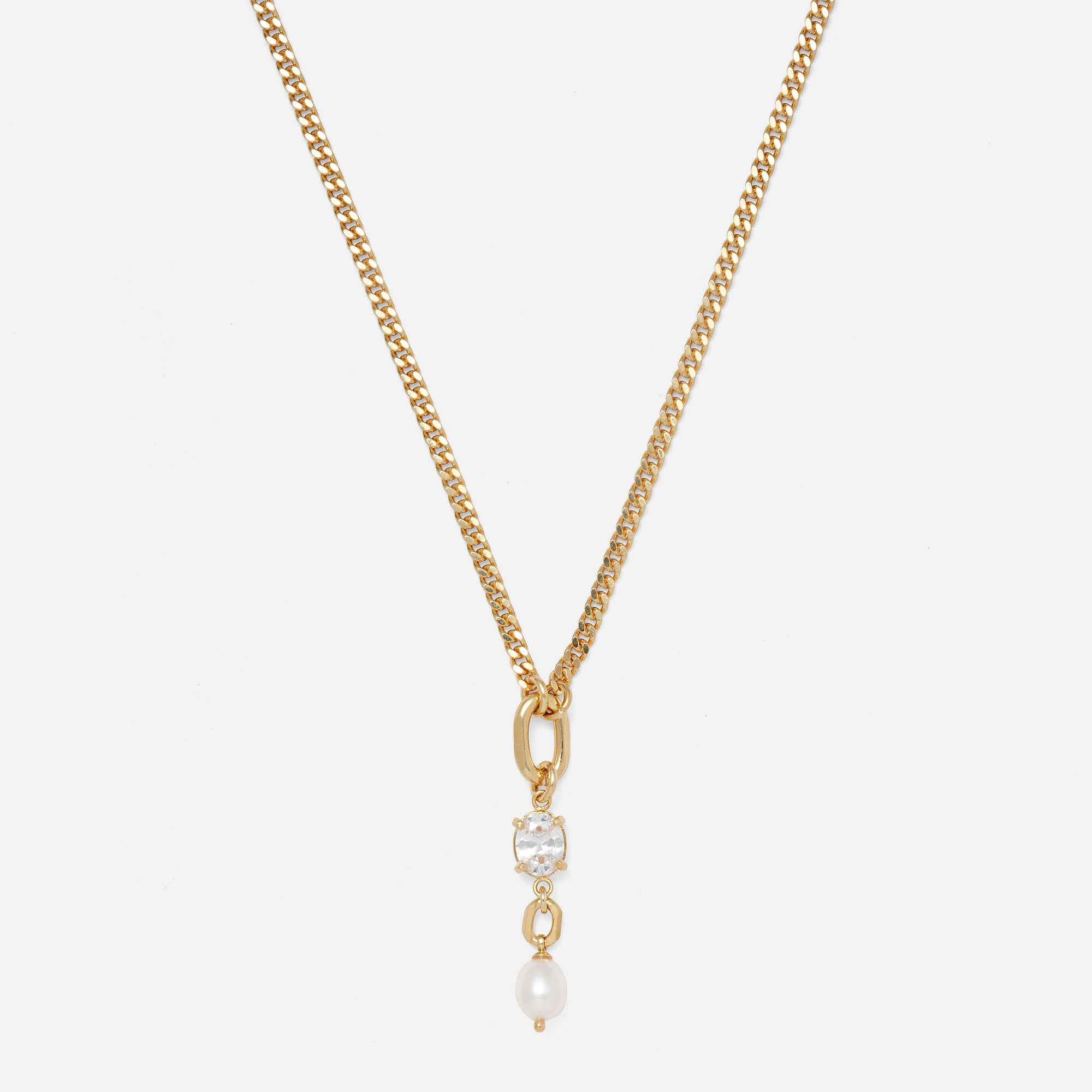 Fiona Necklace in Gold