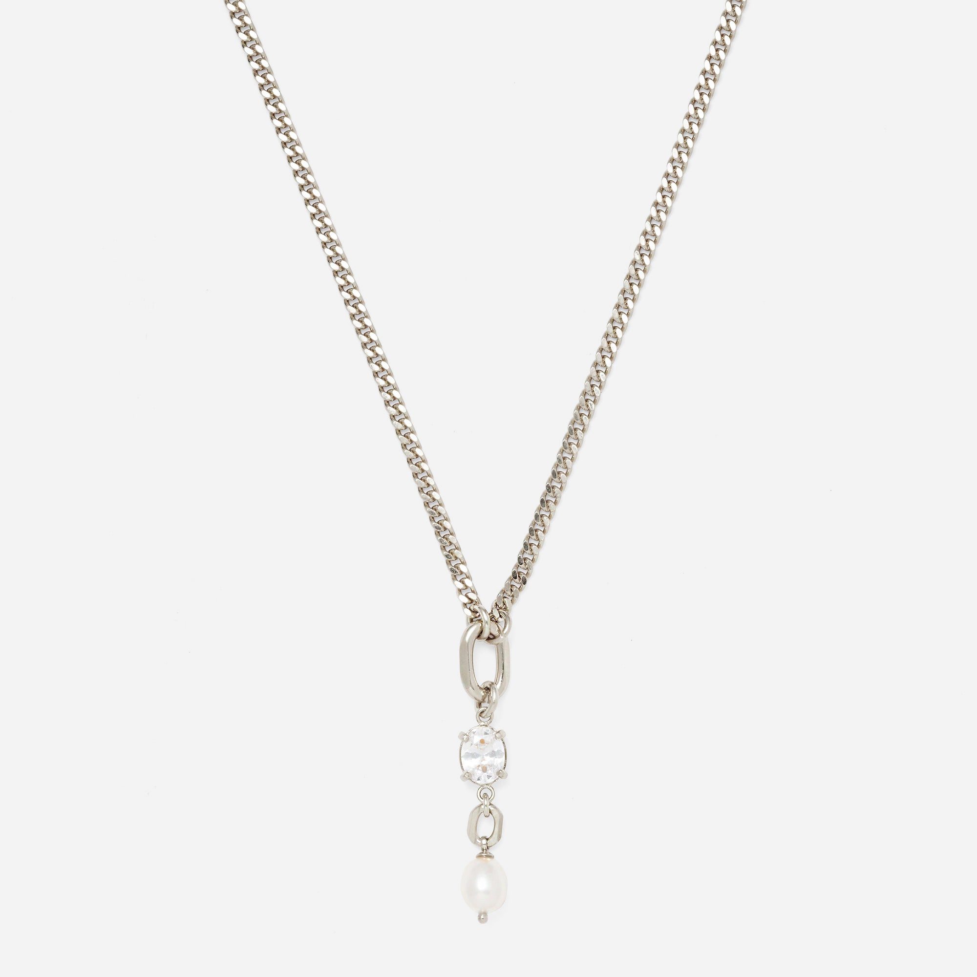 Fiona Necklace in Silver
