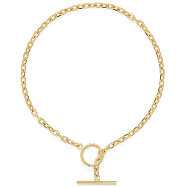Toggle Necklace in Gold