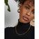 Collage Necklace in Gold