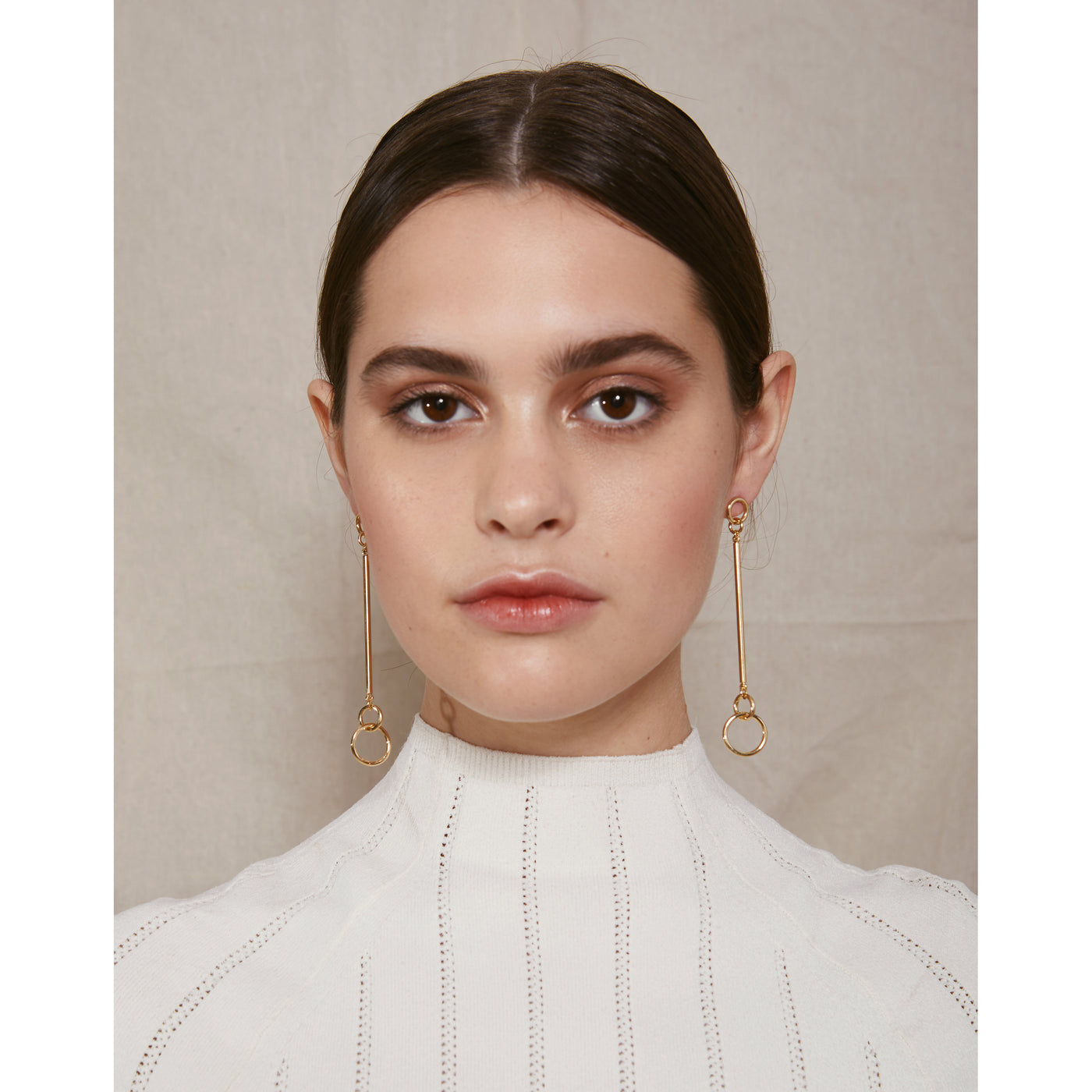 Connection Earring in Gold