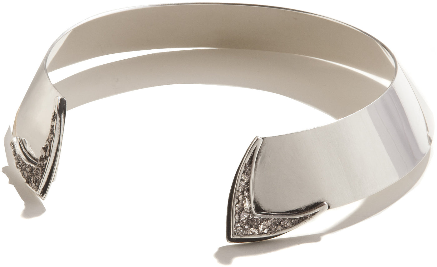 Vex Collar in Silver and Bismuth